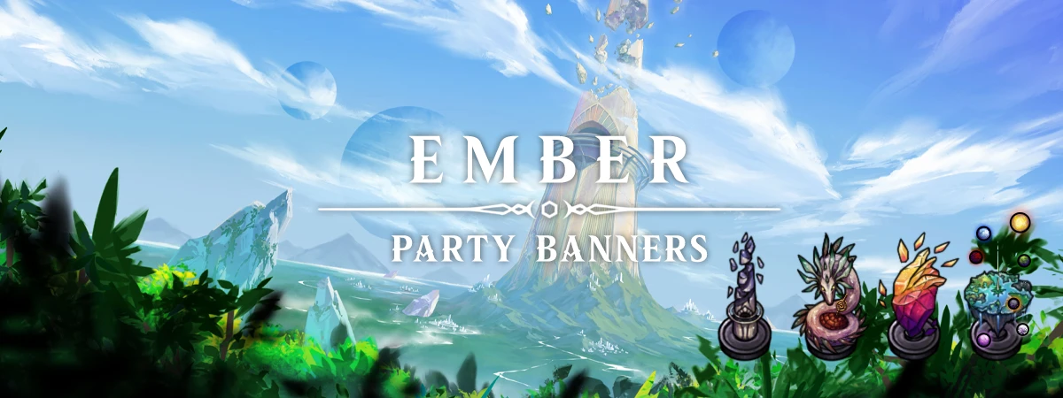 Ember: Kickstarter Party Banners | Foundry Virtual Tabletop